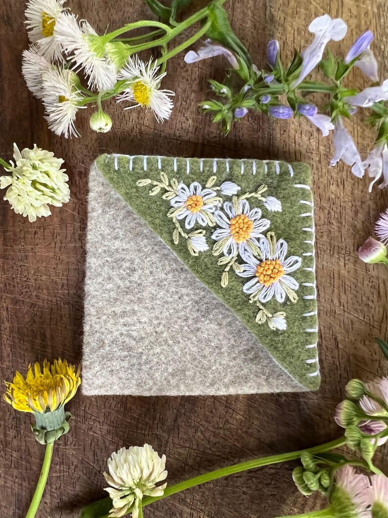 Hand Embroidered Bookmarks - Etsy