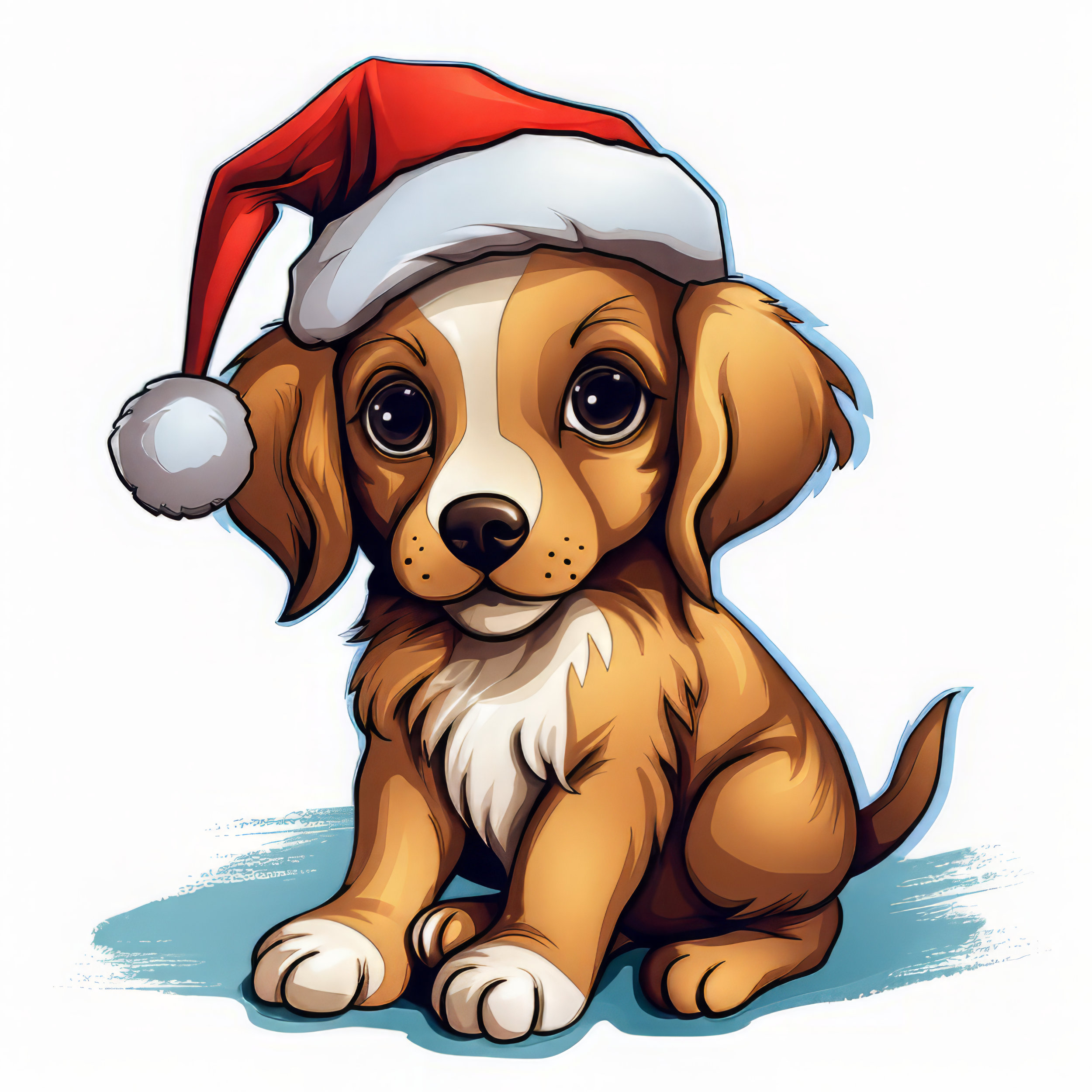 100 Christmas Dogs PNG Bundle. Instant Digital Download HD Clip Art ...