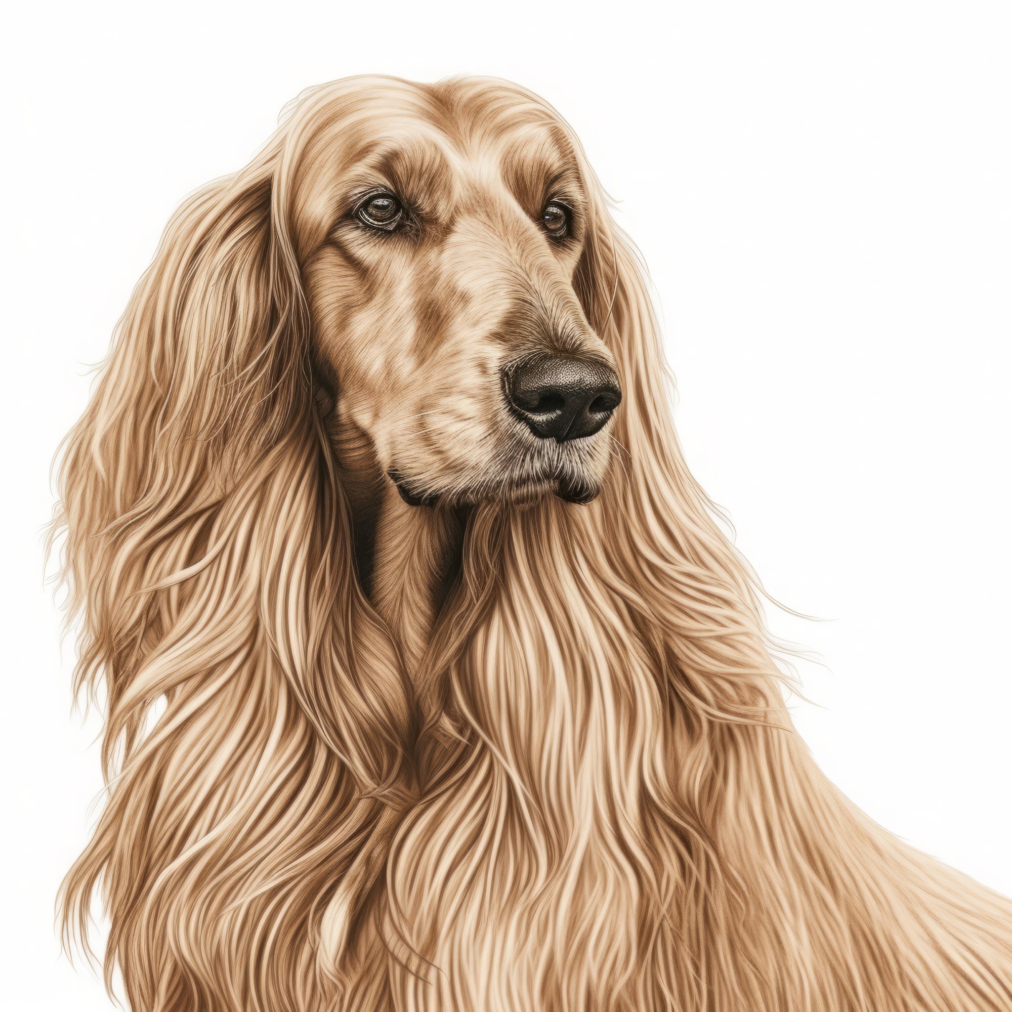 Afghan Hounds Dog PNG Bundle. | Instant Digital Download | HD Clip Art ...
