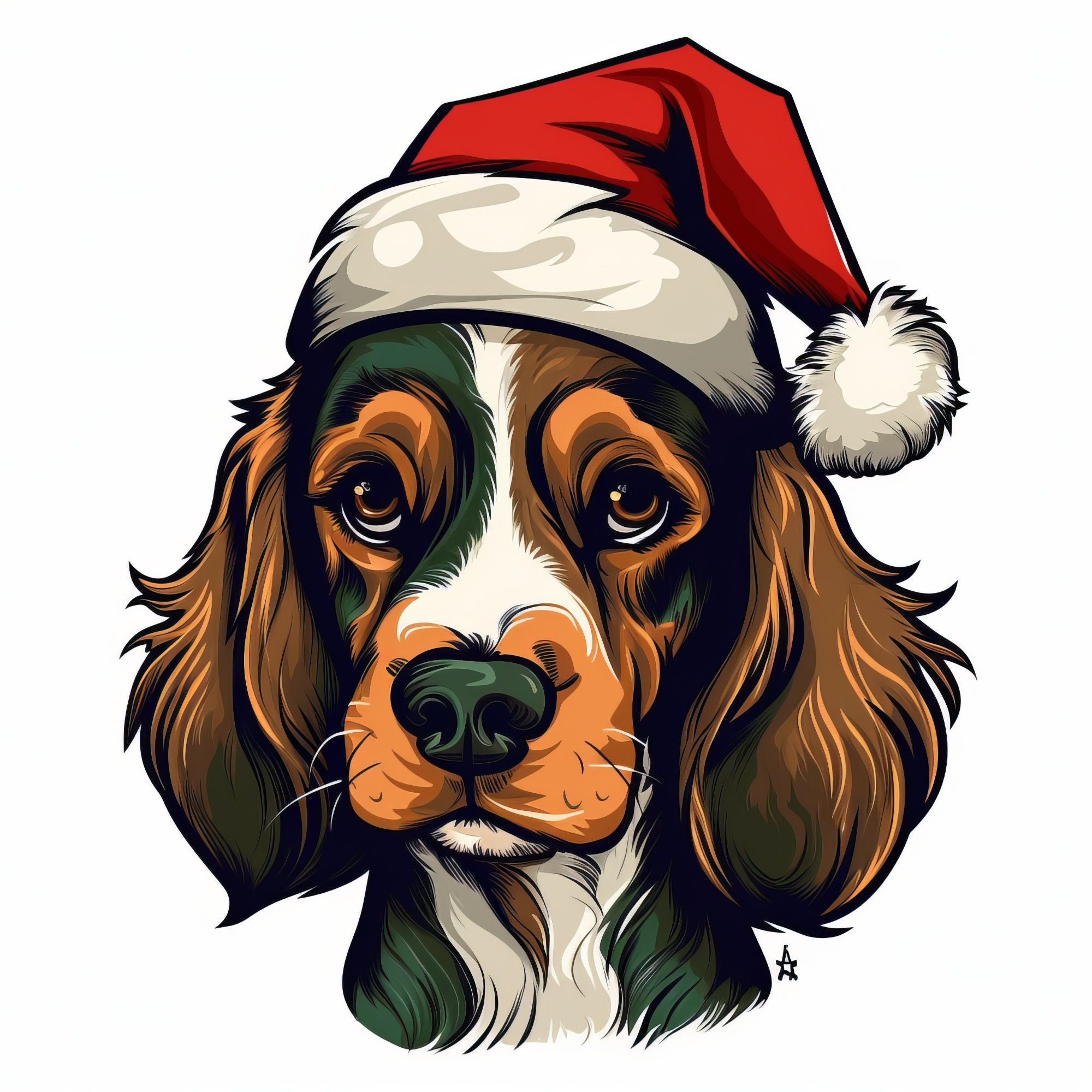 100 Christmas Dogs PNG Bundle. | Instant Digital Download | HD Clip Art ...