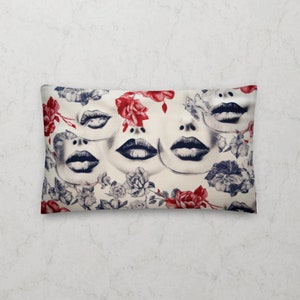 Toile De Jouy Pattern Premium Throw Pillow by French Designer Veronica ...
