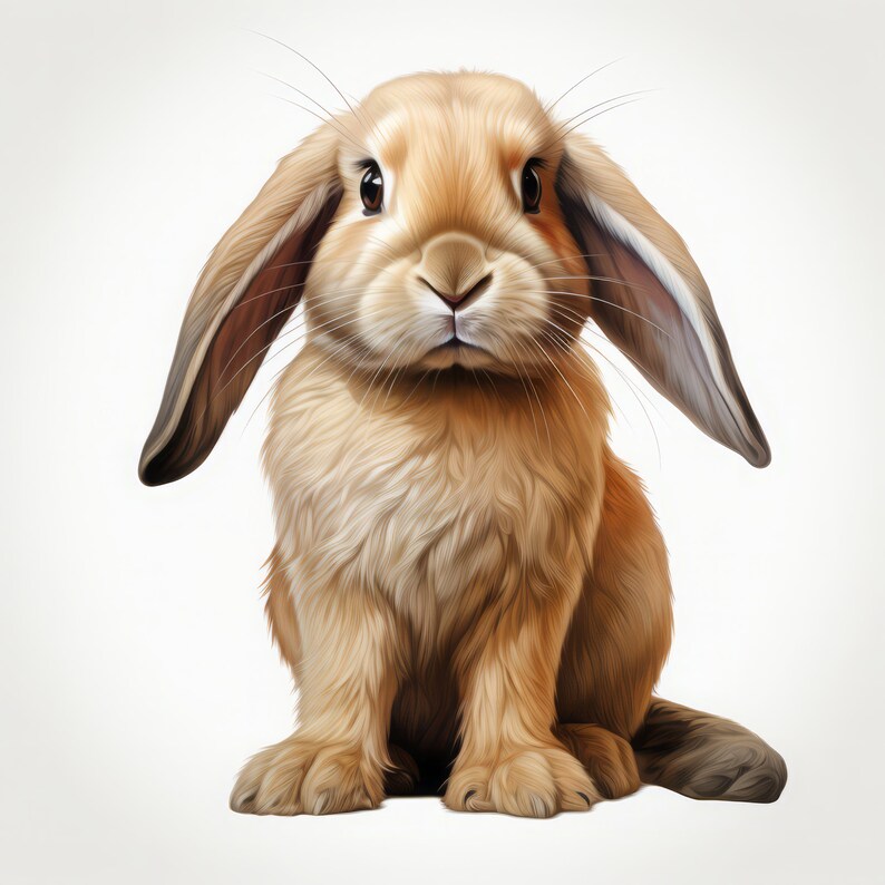 150 Holland Lops Clip Art Designs HD PNG Image Bundle - for T-shirts ...