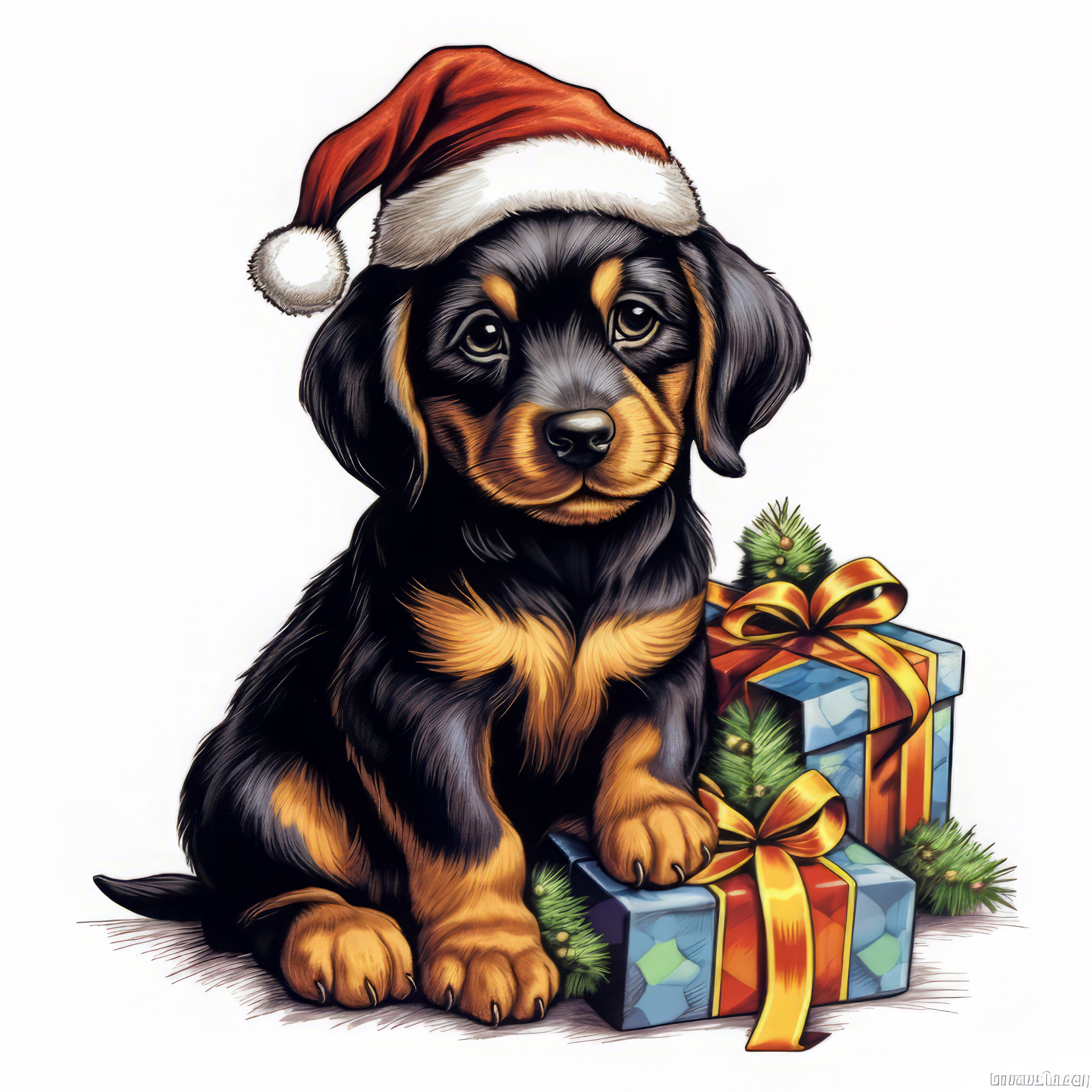 100 Christmas Dogs PNG Bundle. | Instant Digital Download | HD Clip Art ...