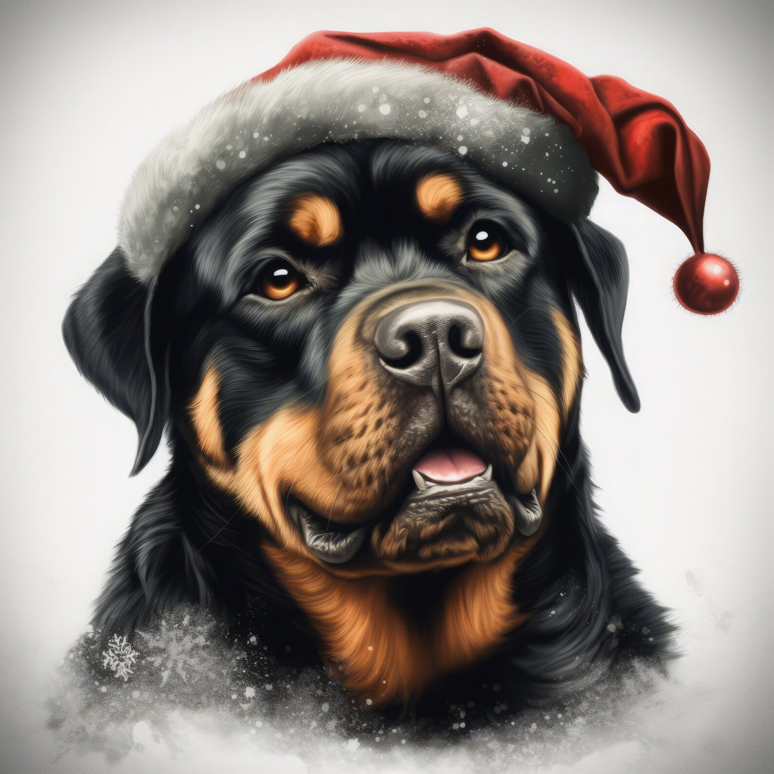 Rottweilers Christmas Dogs PNG Bundle | Instant Digital Download | HD ...
