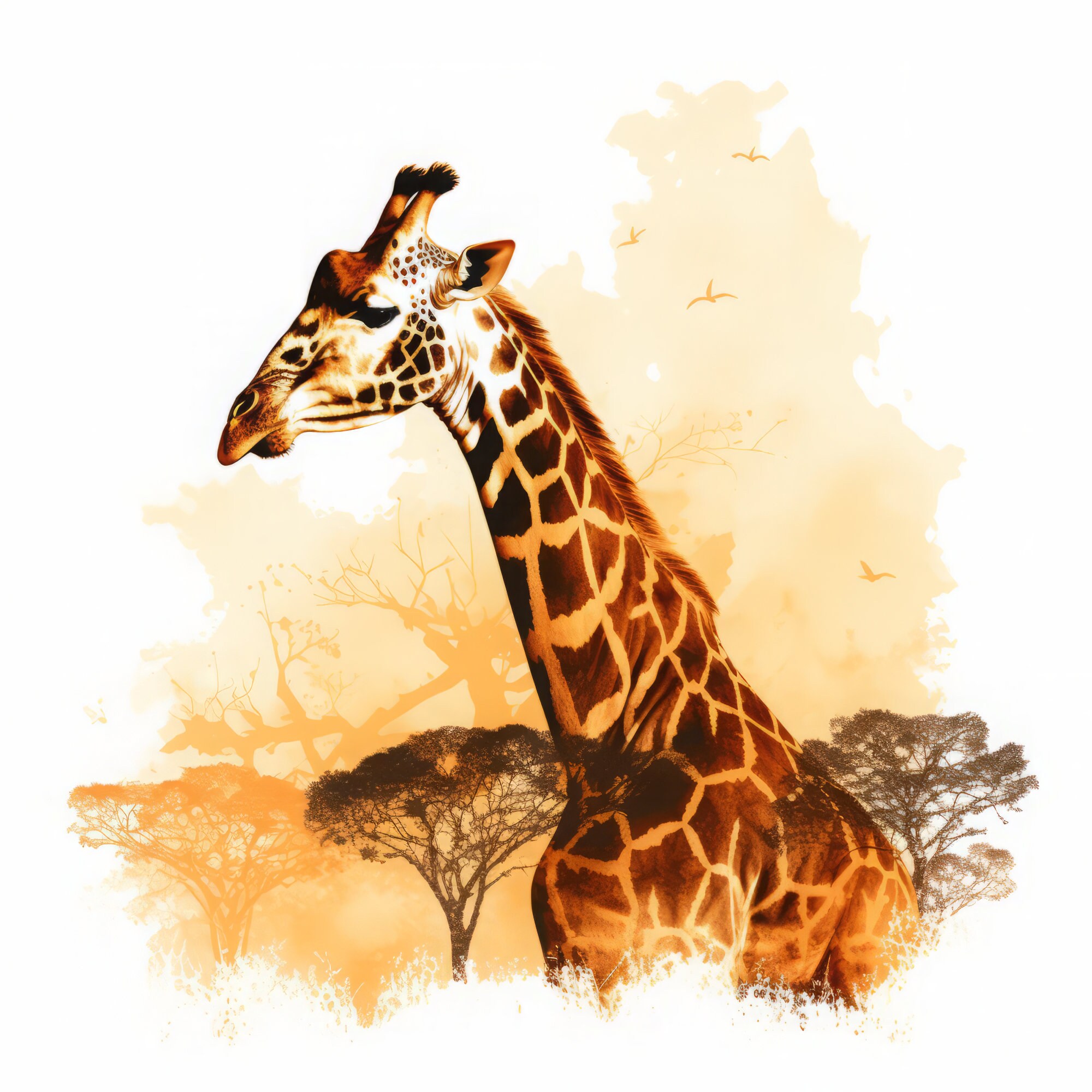 African Savannah HD PNG Art Bundle Original Arts Collection, Commercial ...