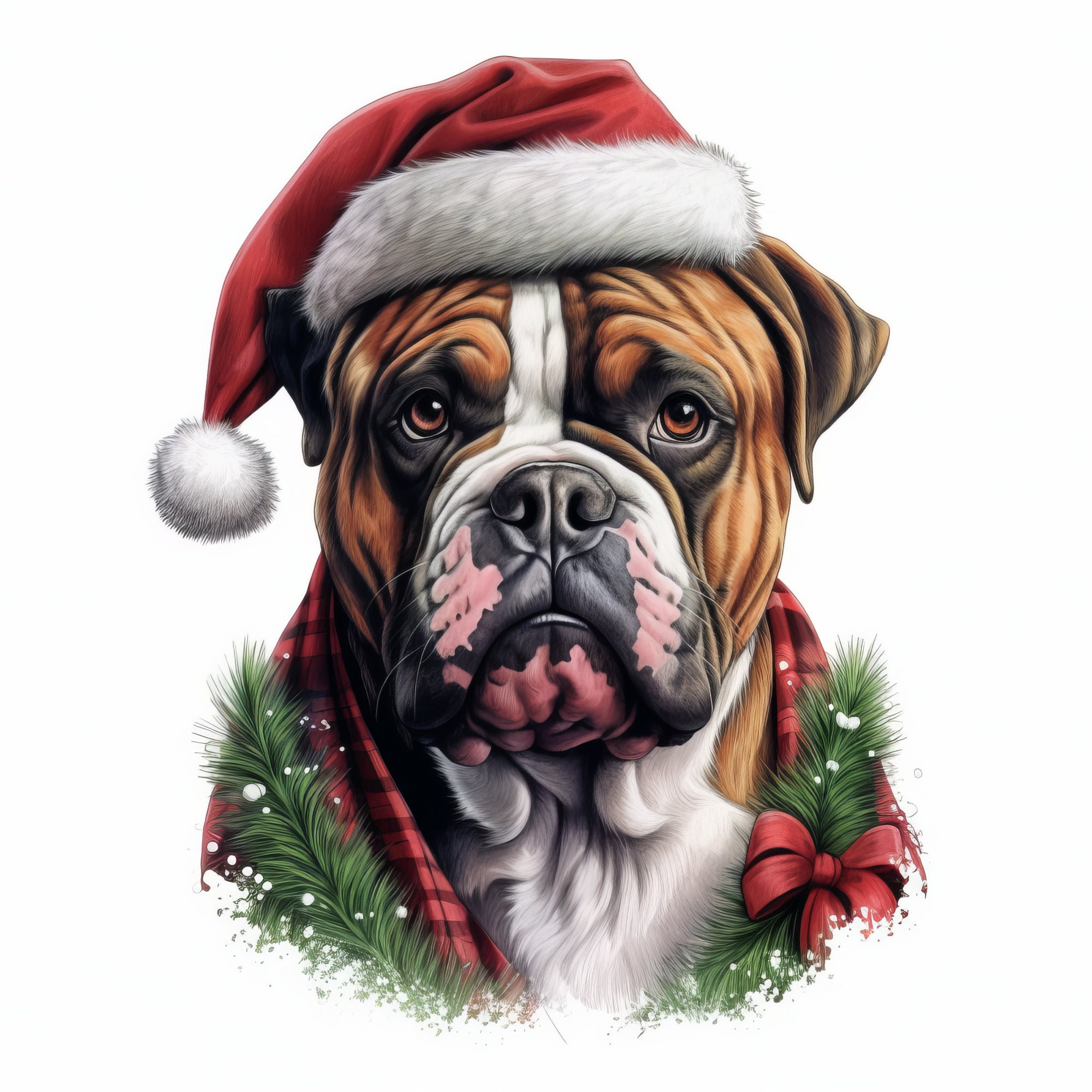 100 Christmas Dogs PNG Bundle. | Instant Digital Download | HD Clip Art ...