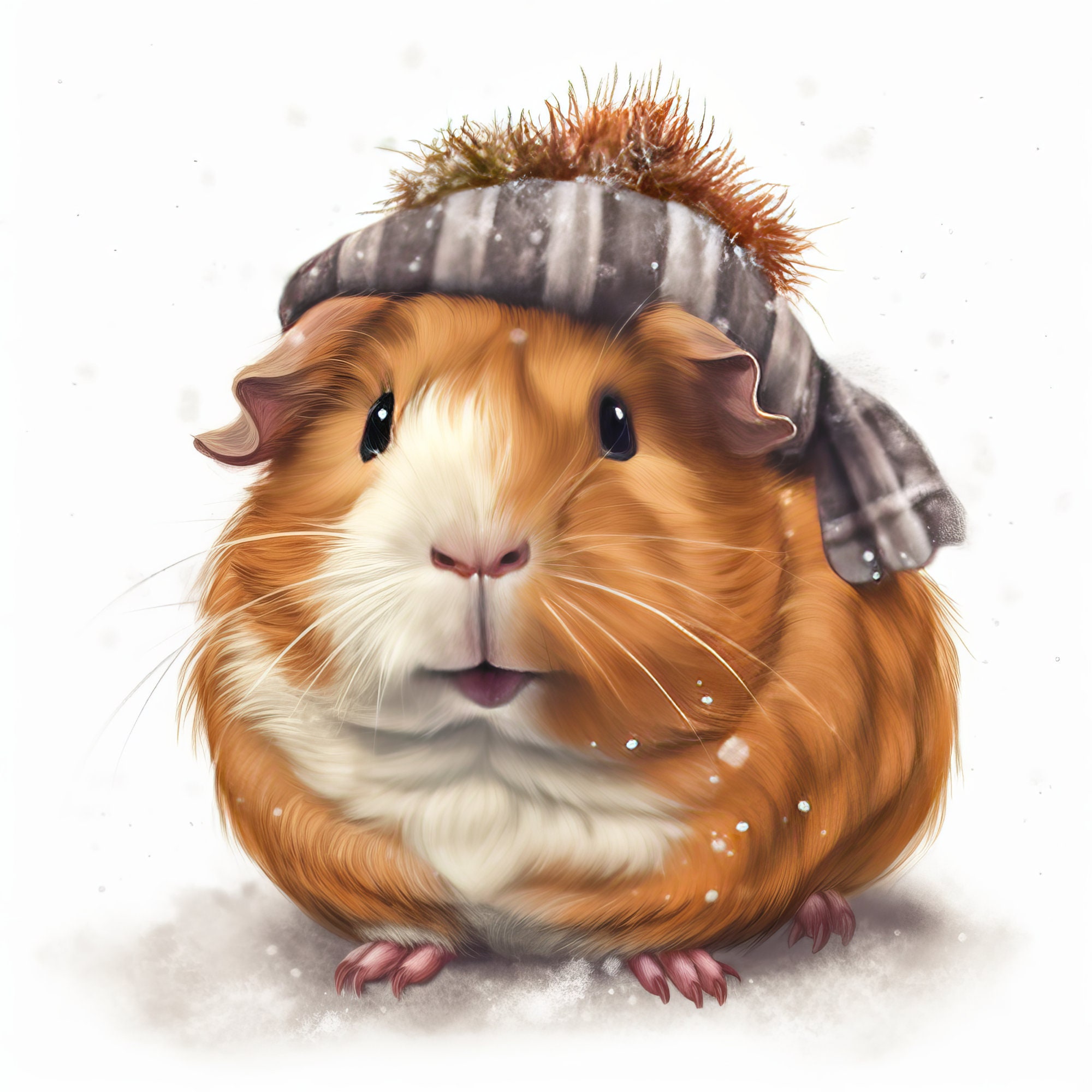 Guinea Pigs Clip Art Designs HD PNG Image Bundle - for T-shirts ...