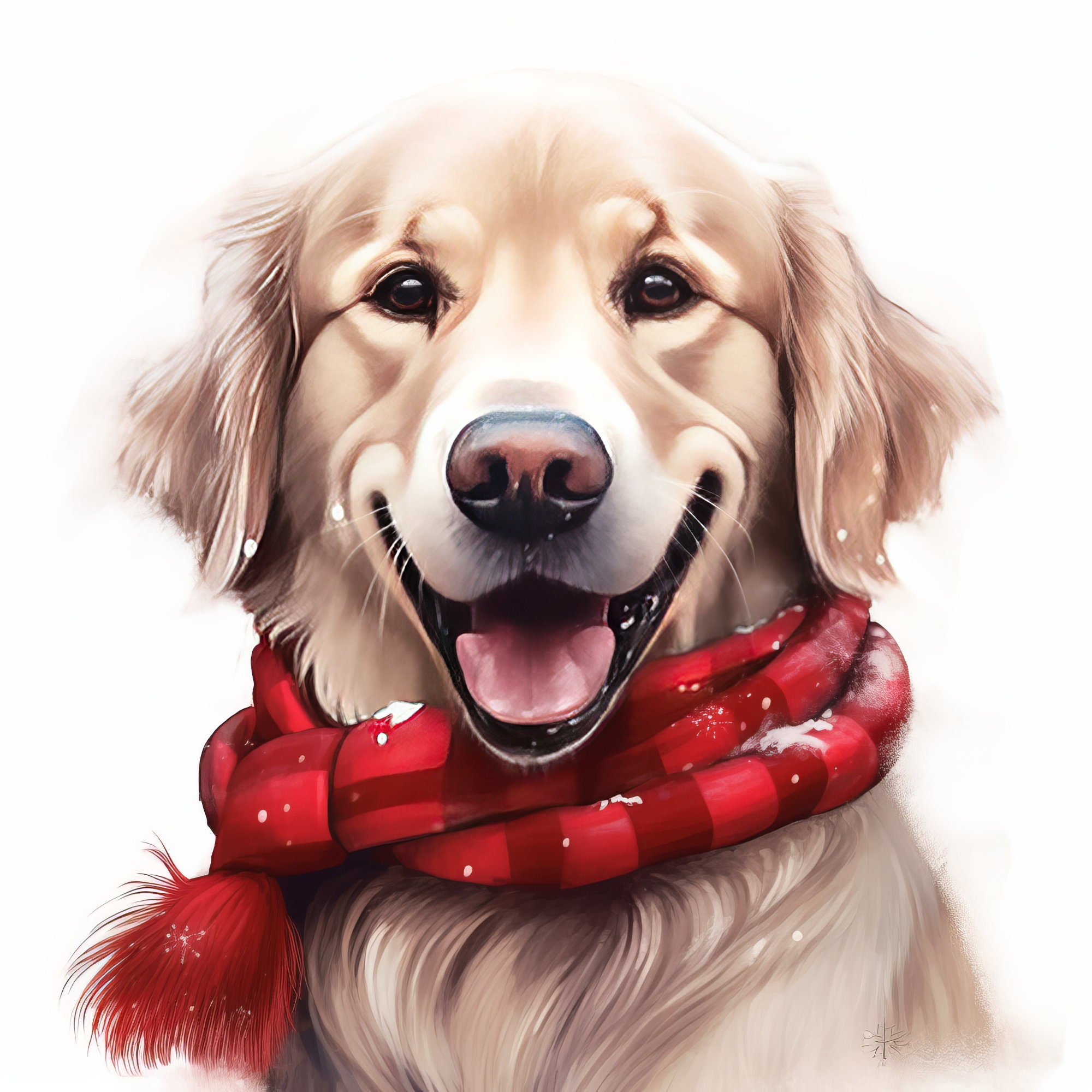 100 Christmas Dogs PNG Bundle. Instant Digital Download HD Clip Art ...