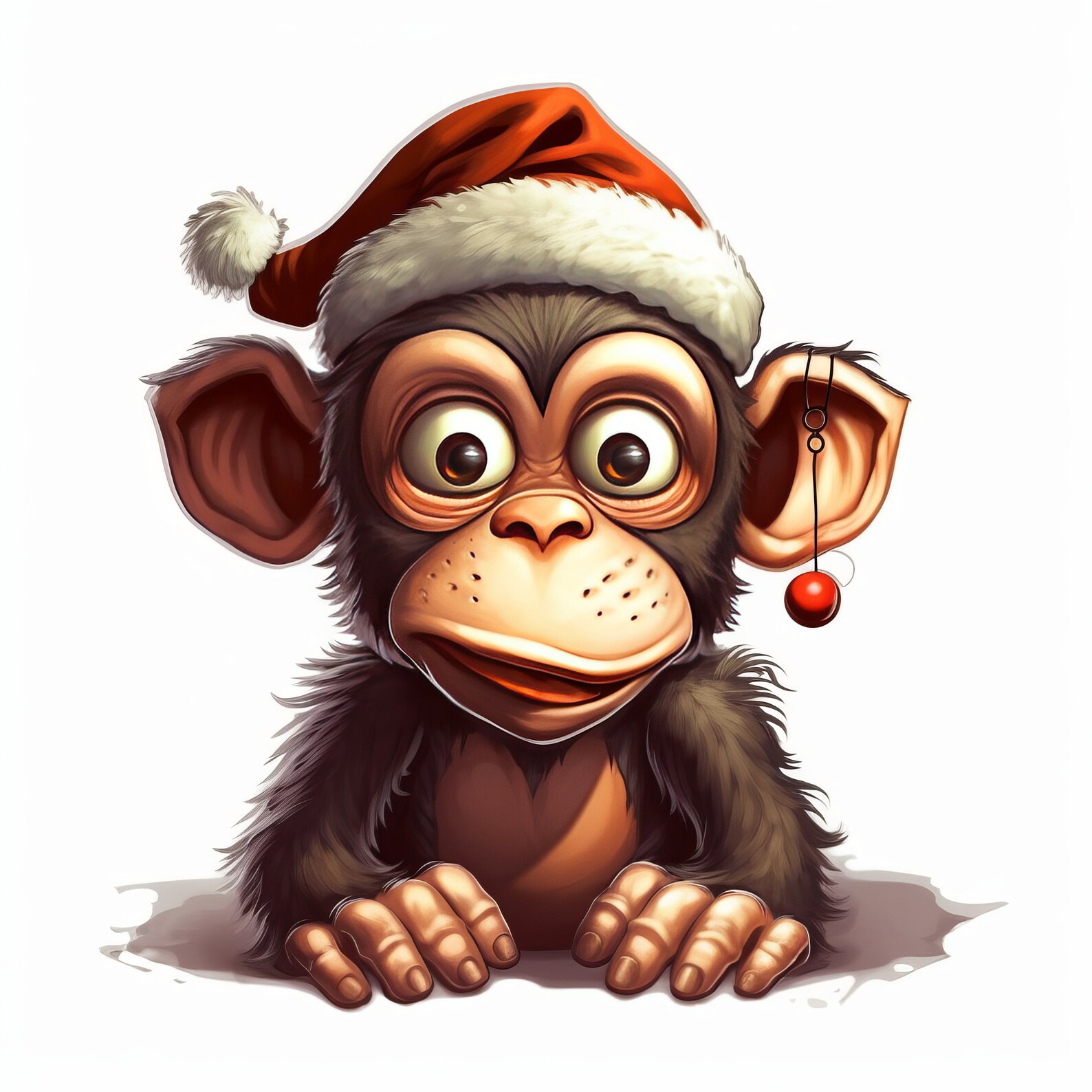 200 Original Colorful Monkeys Clip Art Designs HD PNG Image Bundle T ...
