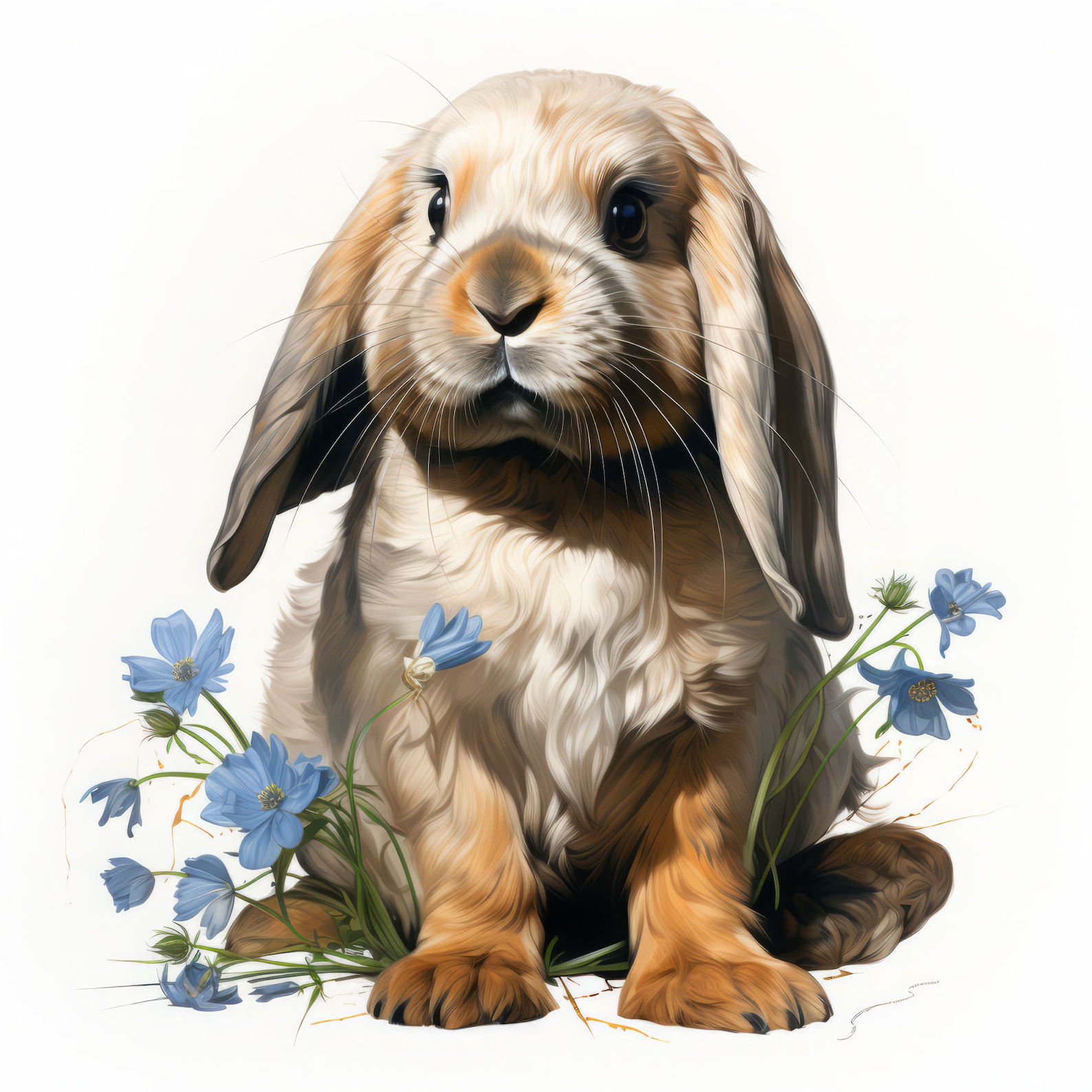 150 Holland Lops Clip Art Designs HD PNG Image Bundle - for T-shirts ...