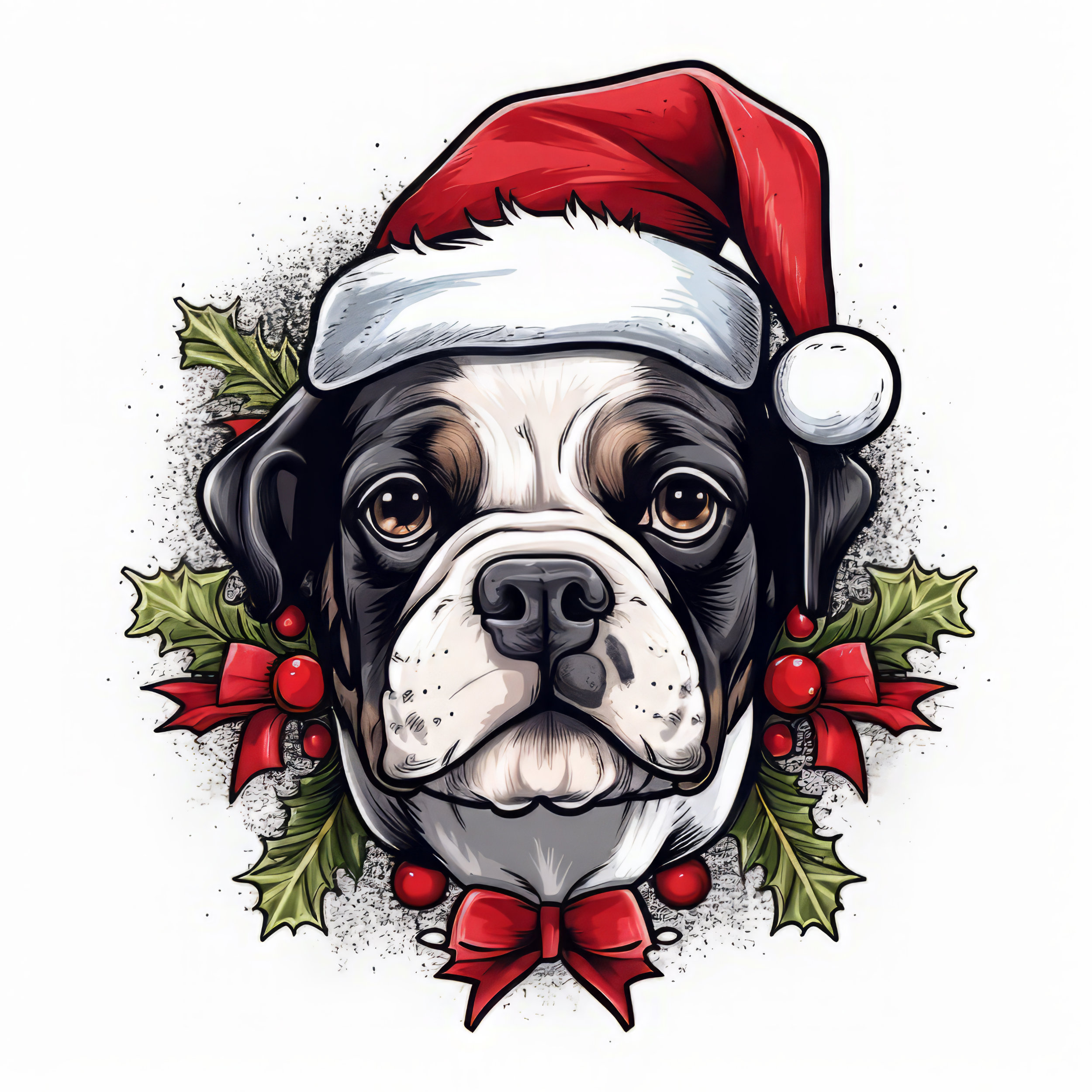 100 Christmas Dogs PNG Bundle. | Instant Digital Download | HD Clip Art ...