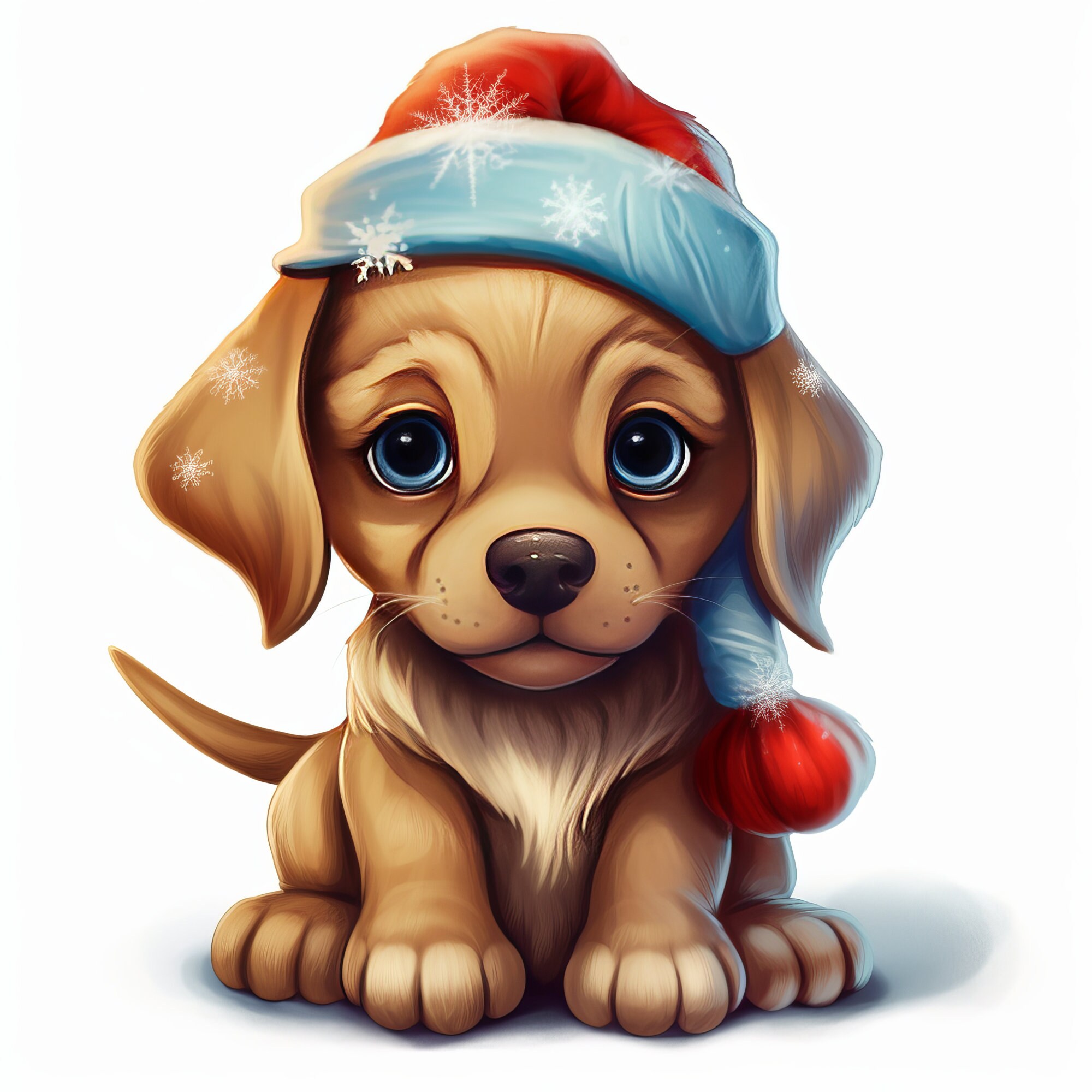 100 Christmas Dogs PNG Bundle. | Instant Digital Download | HD Clip Art ...