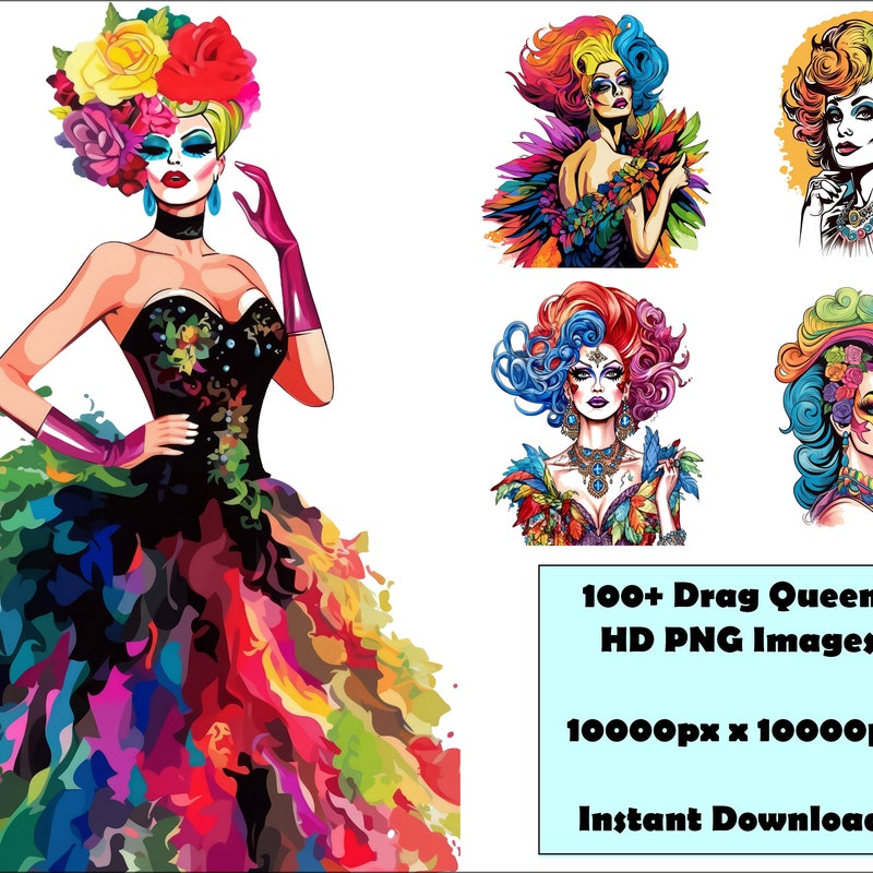 Drag Queen Svg - Etsy