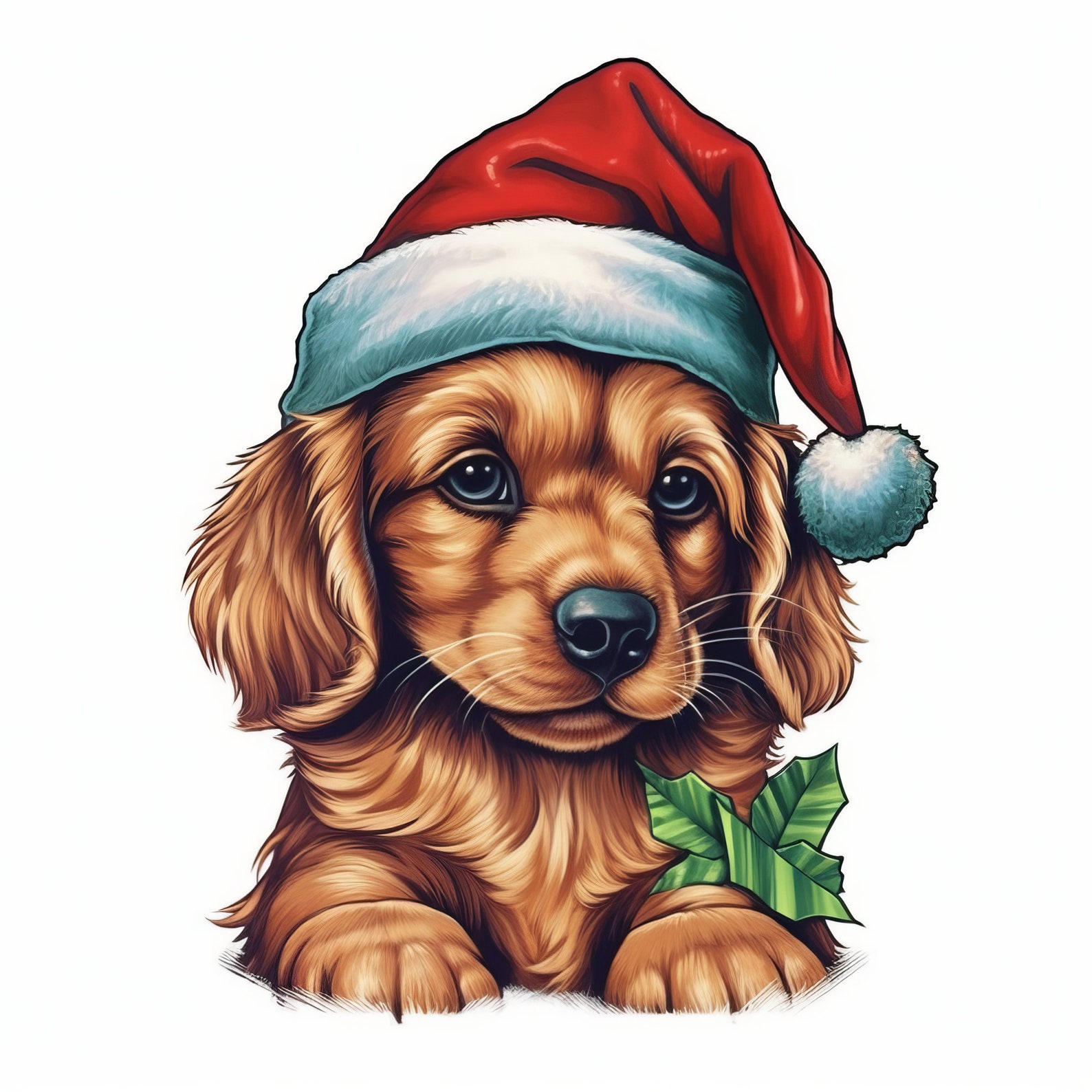 100 Christmas Dogs PNG Bundle. | Instant Digital Download | HD Clip Art ...