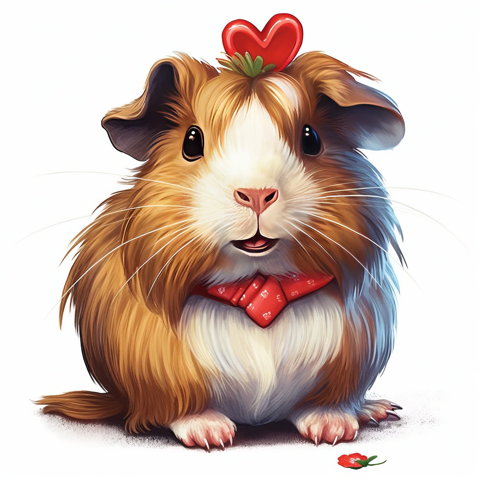 Guinea Pigs Clip Art Designs HD PNG Image Bundle - for T-shirts ...