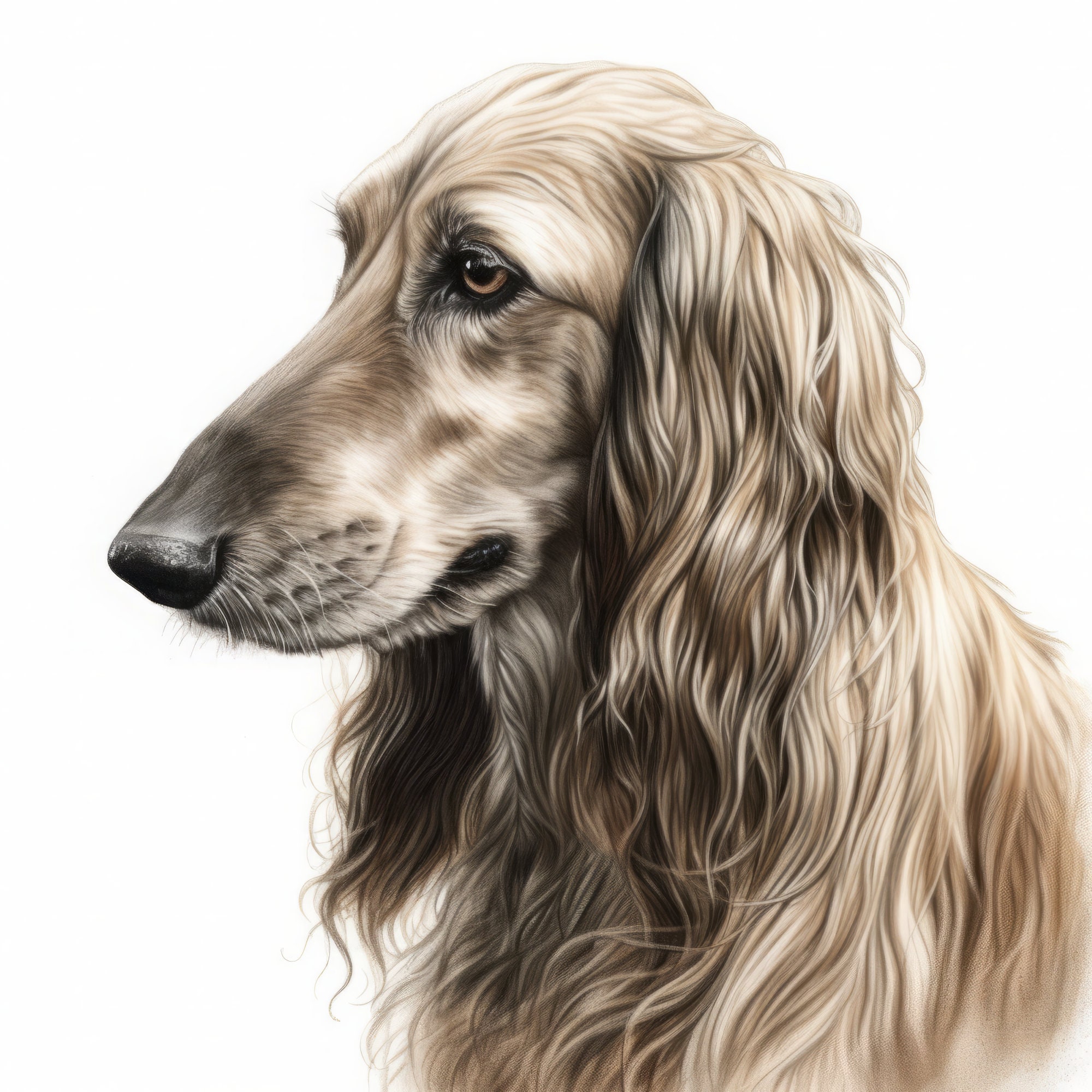 Afghan Hounds Dog PNG Bundle. | Instant Digital Download | HD Clip Art ...