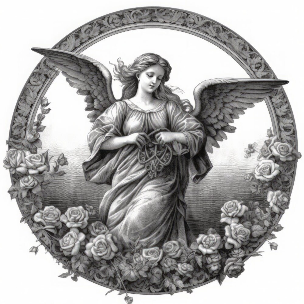 200 Original Colorful Heavenly Angels Clip Art Designs HD PNG Image ...