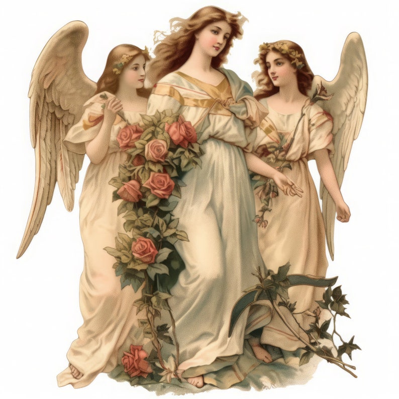 200 Original Colorful Heavenly Angels Clip Art Designs HD PNG Image ...