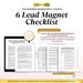 6 Lead Magnet Checklist: How to Create a High-converting Offer ...