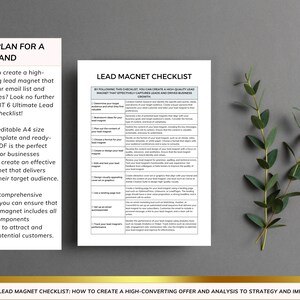 6 Lead Magnet Checklist: How to Create a High-converting Offer ...