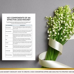 6 Lead Magnet Checklist: How to Create a High-converting Offer ...