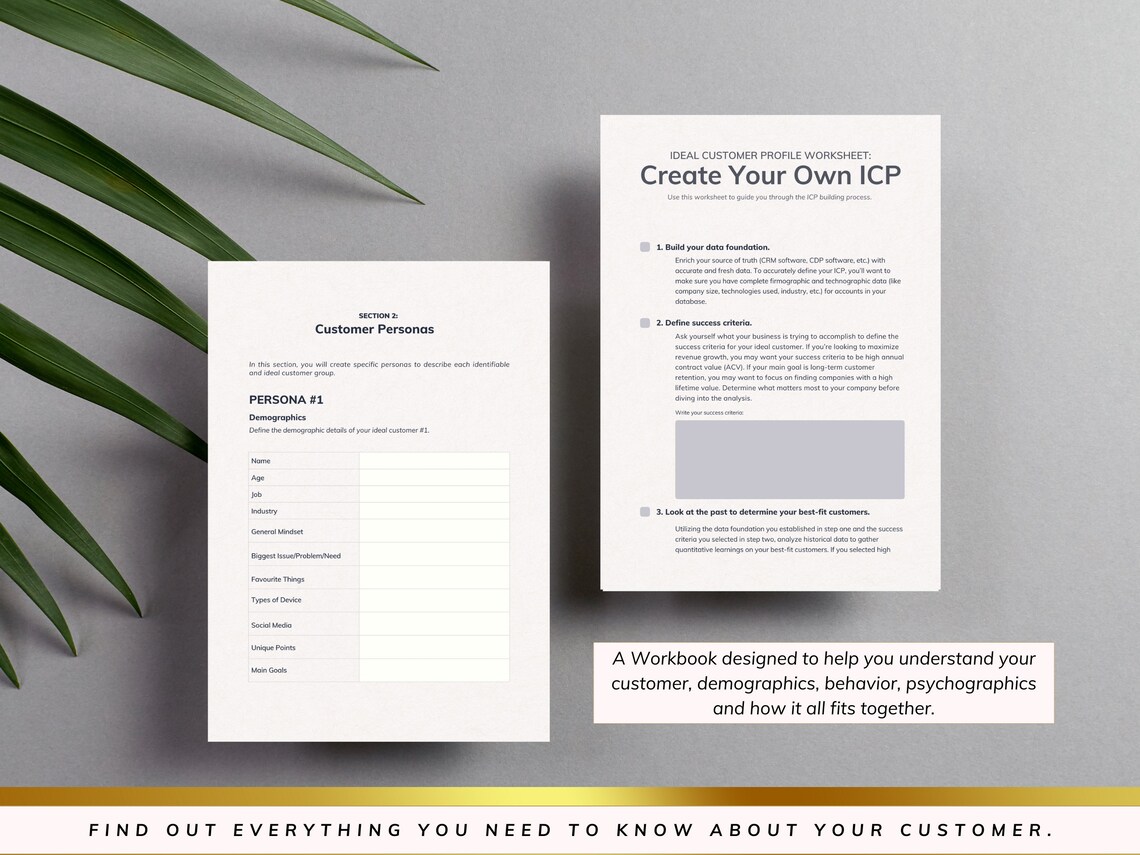 60 Ideal Customer Profiles and Buyer Personas Marketing Strategy ...