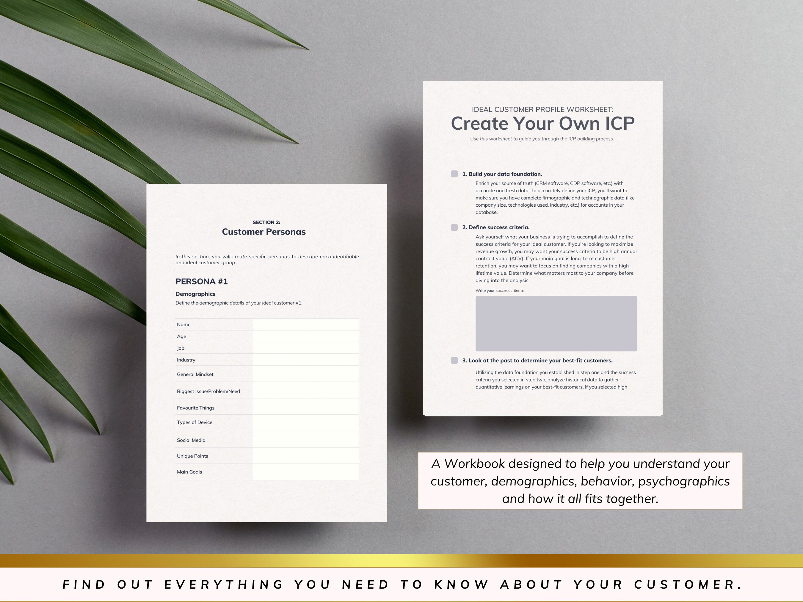 60 Ideal Customer Profiles and Buyer Personas Marketing Strategy ...