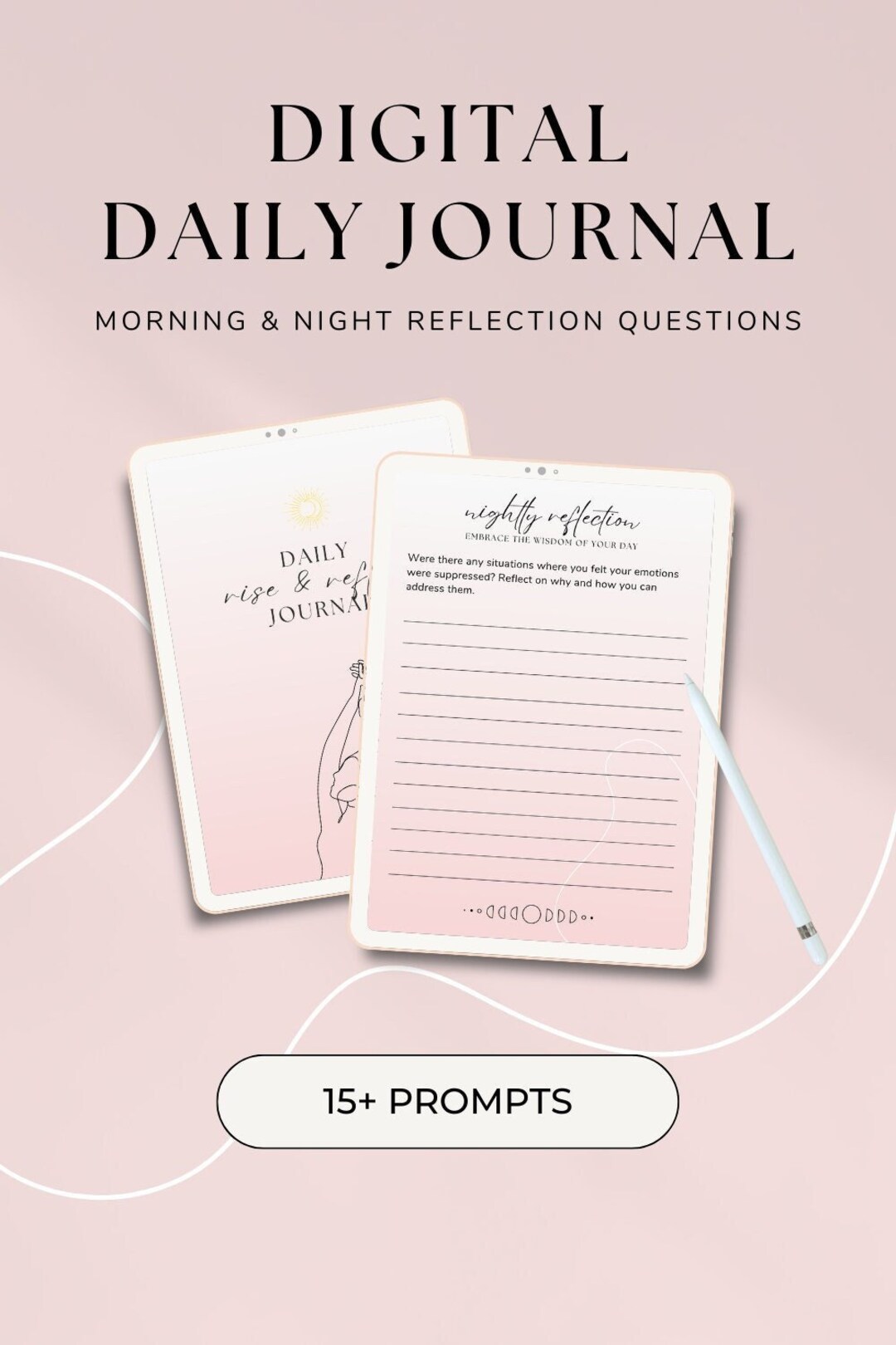 Rise and Reflect Daily Intention Journal for Ipad, Notability ...