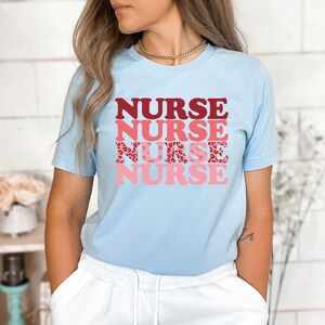 Nurse Valentine Shirt, Valentine's Day Shirt, Valentine Nurse Life ...