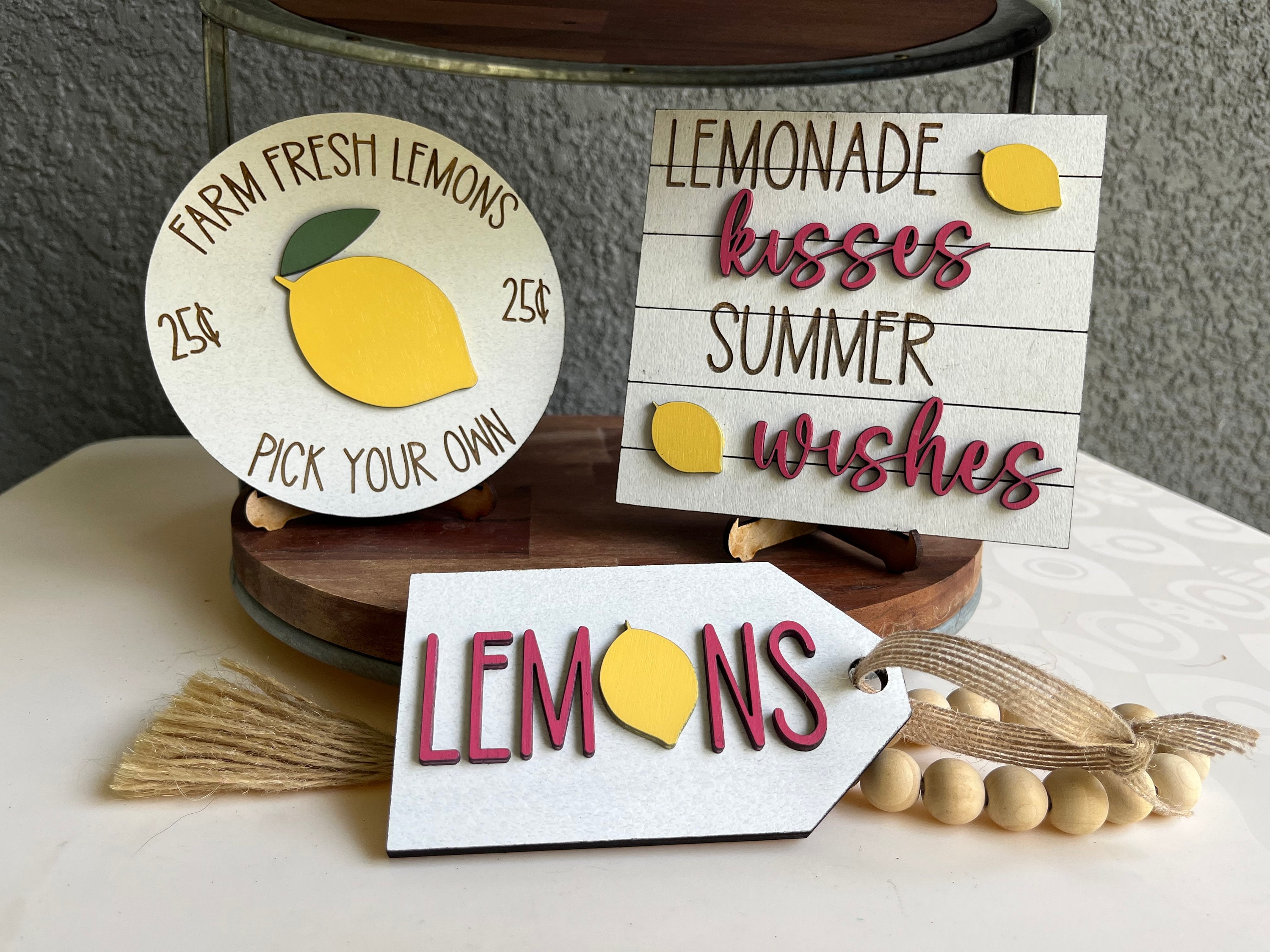 Lemonade SVG File Laser File SVG Files Summer Files - Etsy