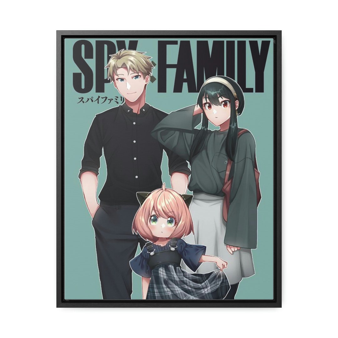 Spy X Family Bond Anyayor & Loid Gallery Canvas Wraps - Etsy