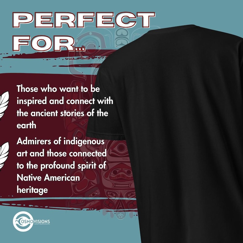 Haida Tlingit Art Unisex T-shirt - Bear Totem Pole & Pacific Northwest ...