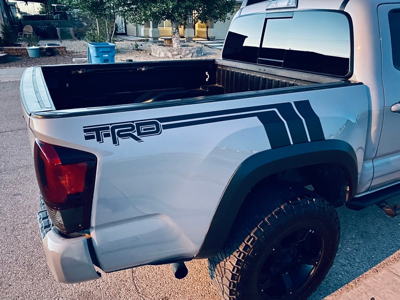 Toyota Tacoma Rear Retro Graphic Decals - Etsy