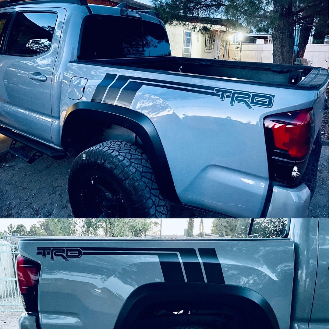 Toyota Tacoma Rear Retro Graphic Decals - Etsy