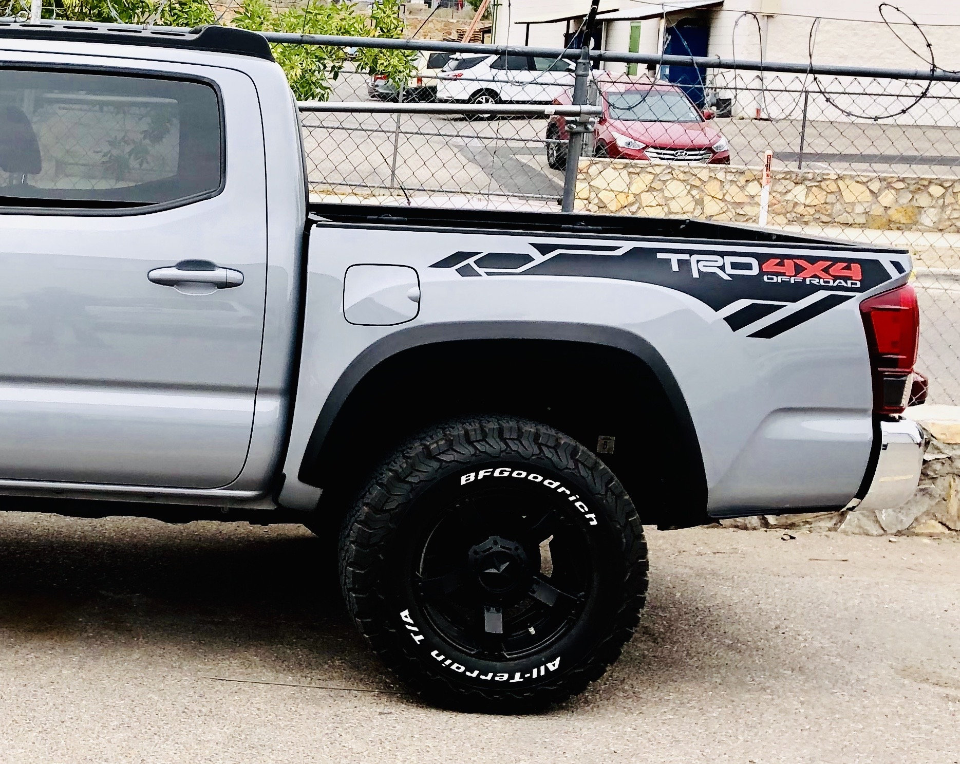 Toyota Tacoma 3rd Generation Rear Side Graphic Decals - Etsy