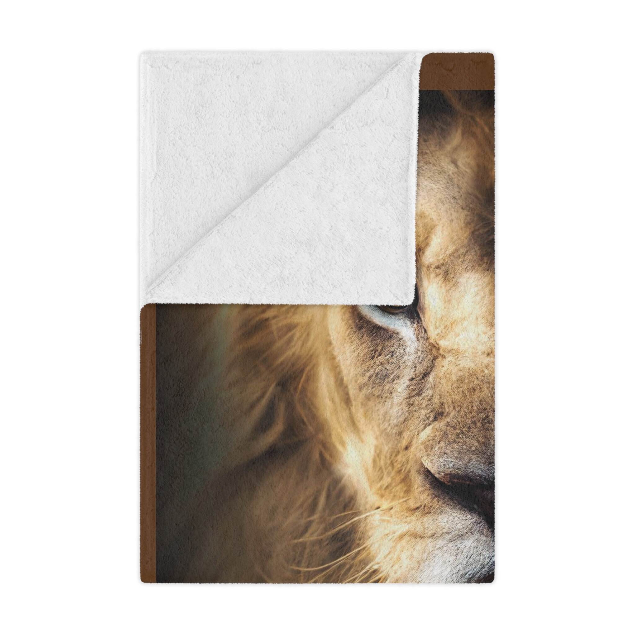 Christian Lion of Judah & Lamb of God Micro-fleece Minky Blanket Cozy ...