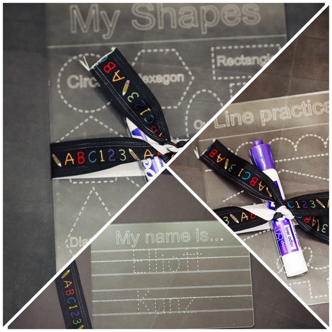 Line Tracing and Shape Tracing, Dry Erase Letter Tracing, Name Tracing ...