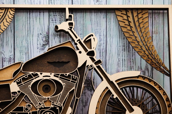 Custom Harley Davidson Man Cave