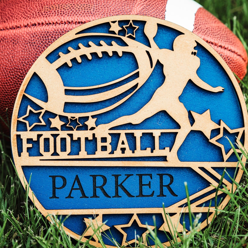 Football Plaque - Etsy