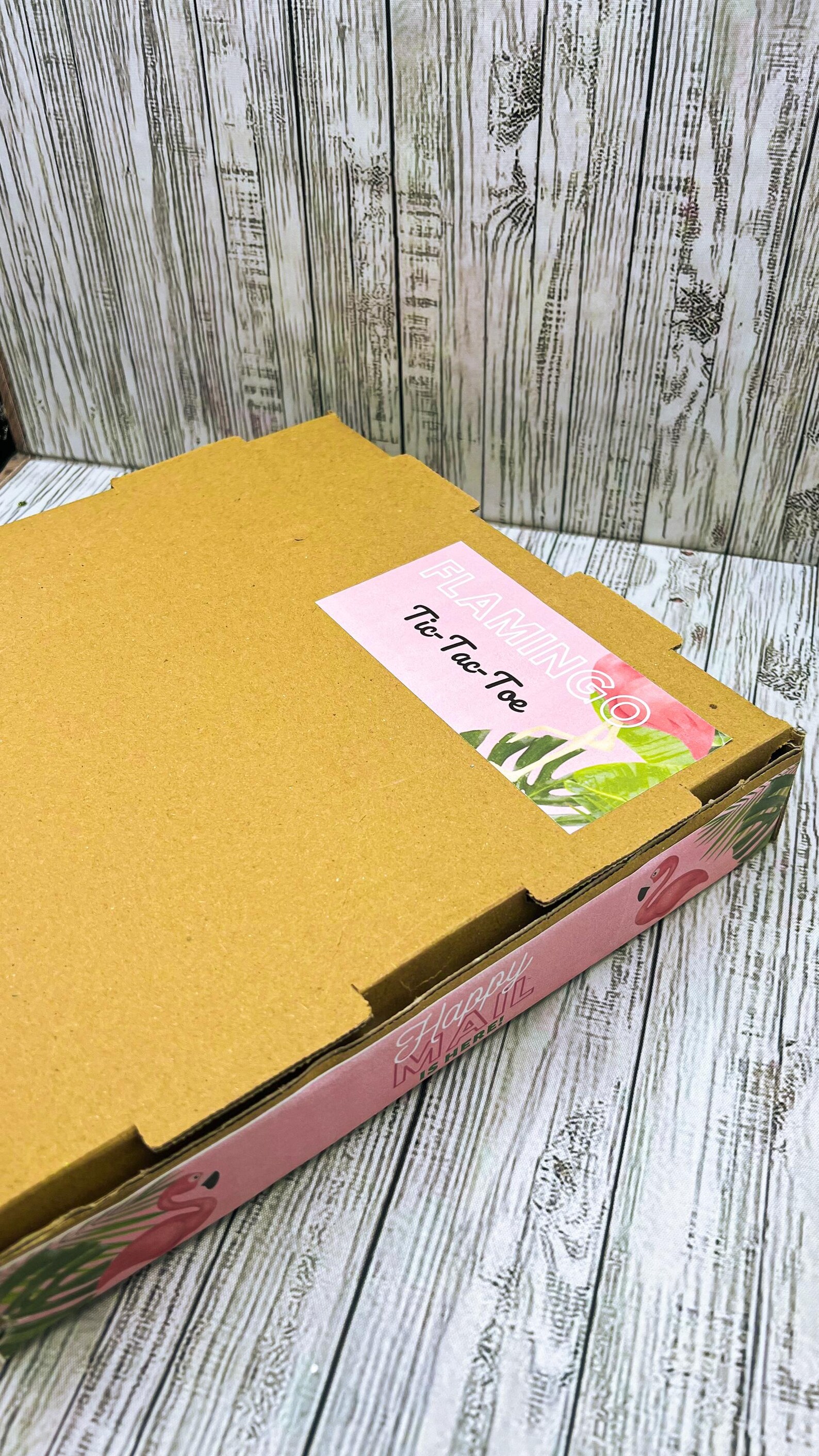 DIY Flamingo Tic Tac Toe Game: Wood Sign Paint Kit - Etsy