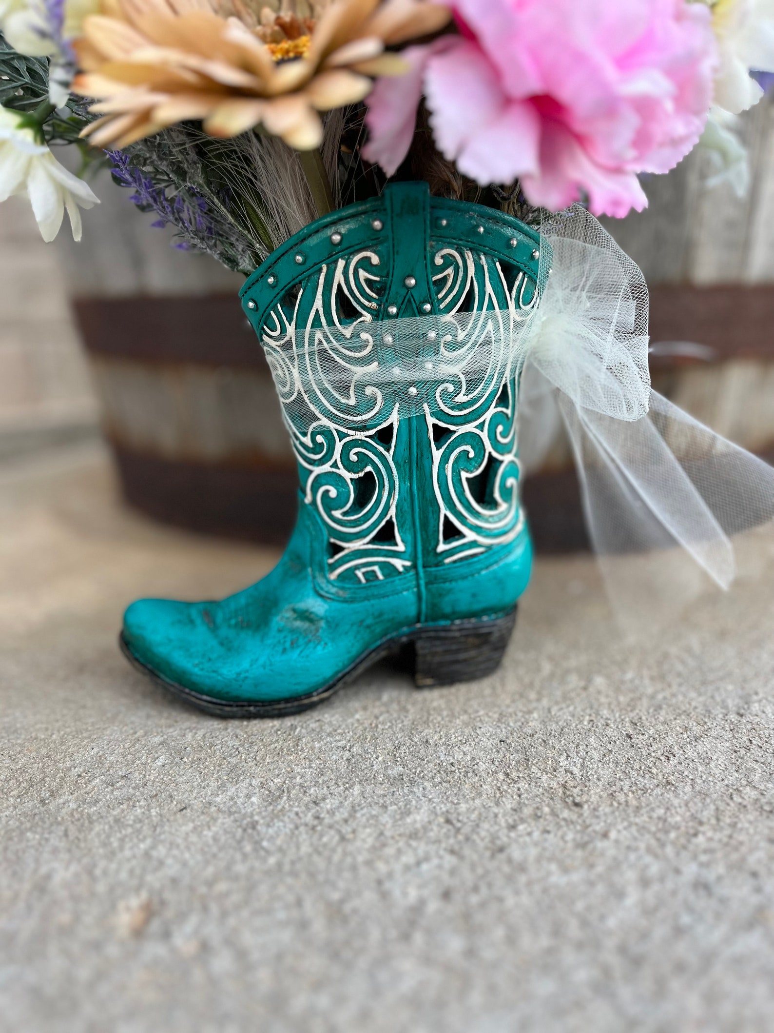 Boho Boot Decor-dolly - Etsy