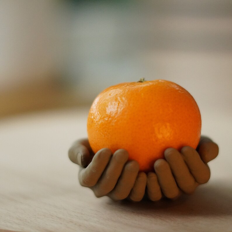 Limited Edition Cupped Hands Sculpture Art Hand Sculpture Trinket Dish ...