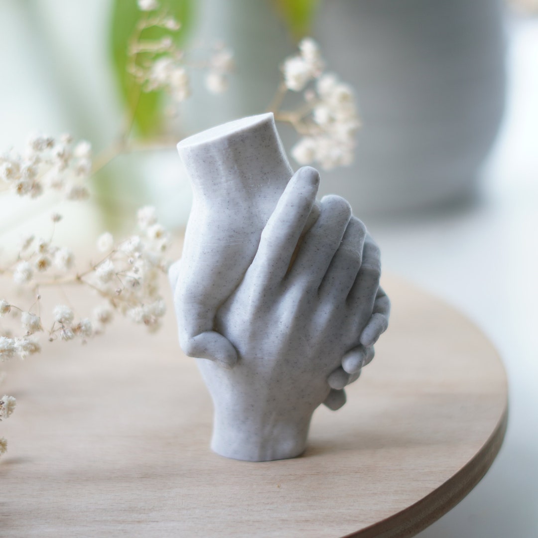 Life Size Handshake Art Hand Sculpture 3D Decor Canvas Picture Frame ...