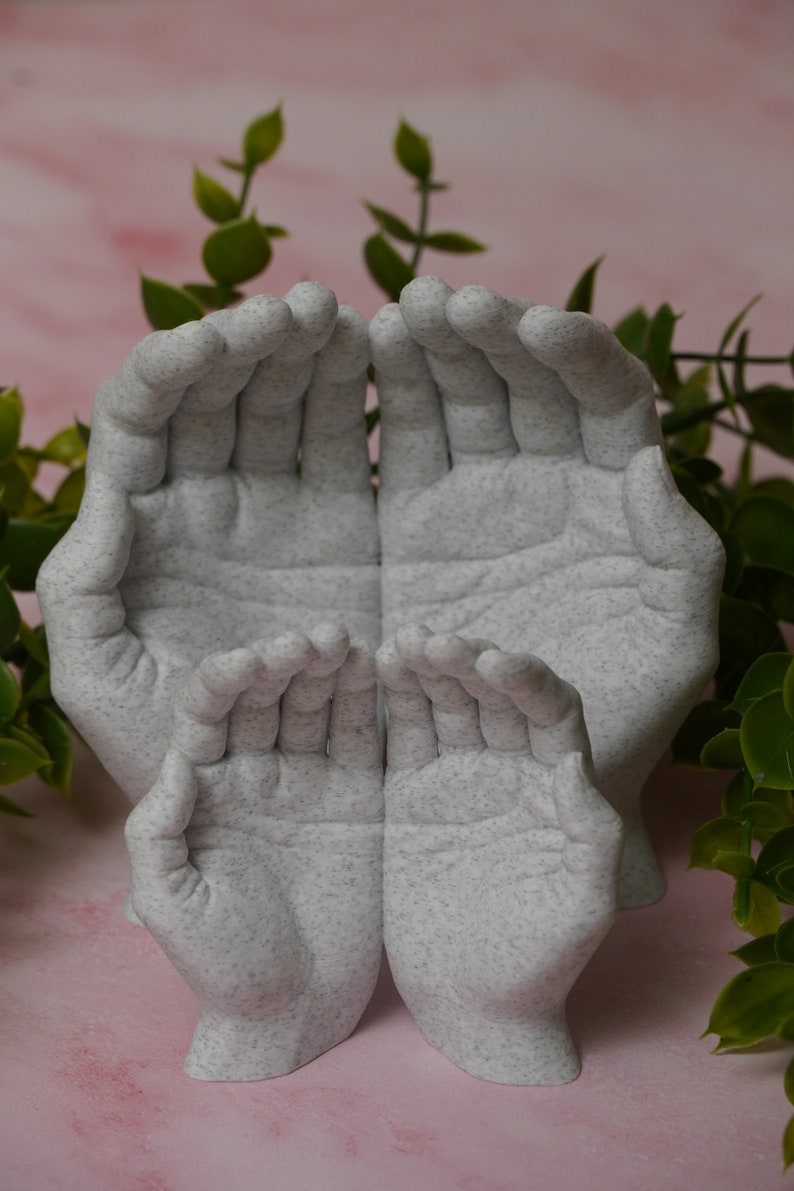 Limited Edition Cupped Hands Sculpture Art Hand Sculpture Trinket Dish ...
