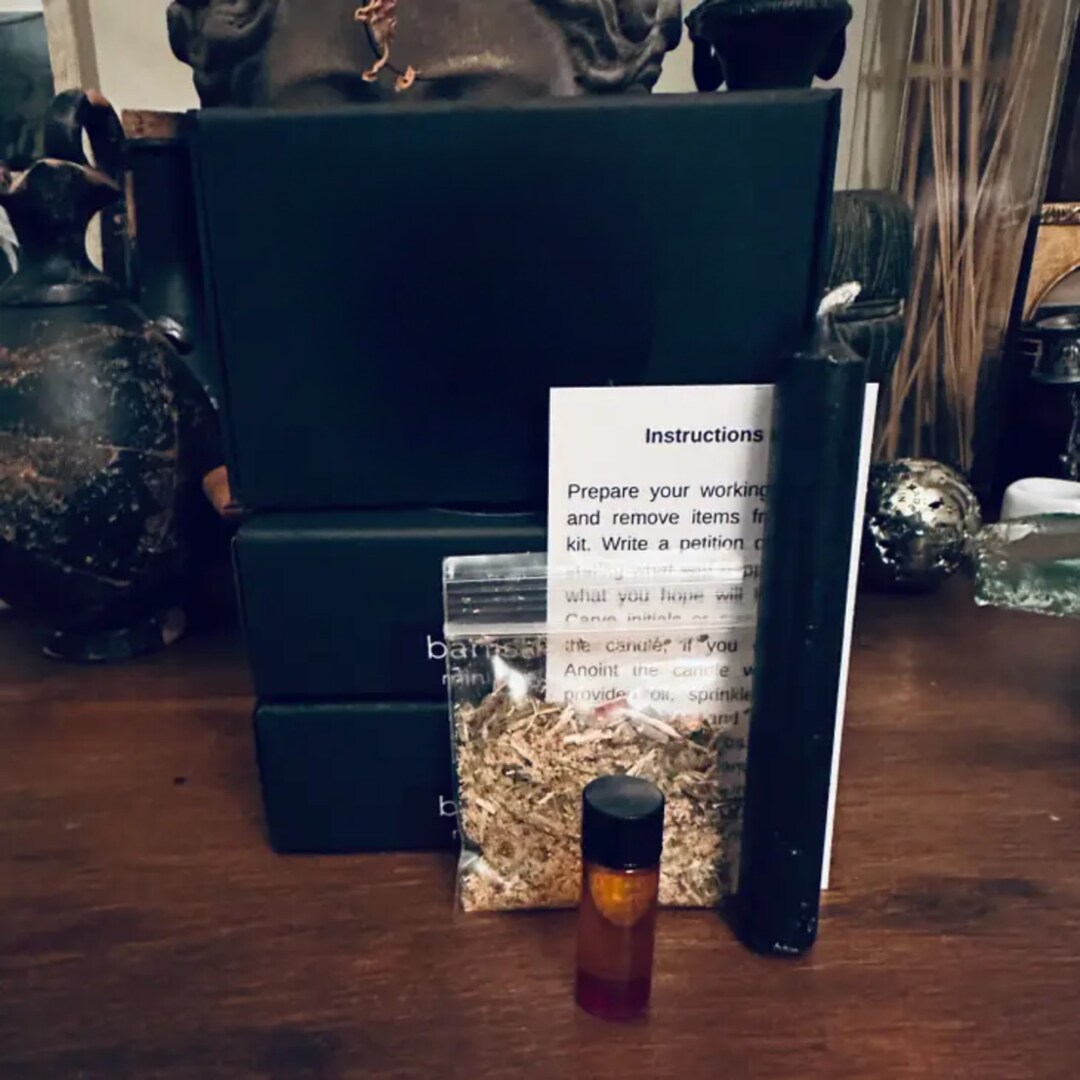 Mini Banishing Spell/ritual Kit. Experienced and Beginner Witches ...