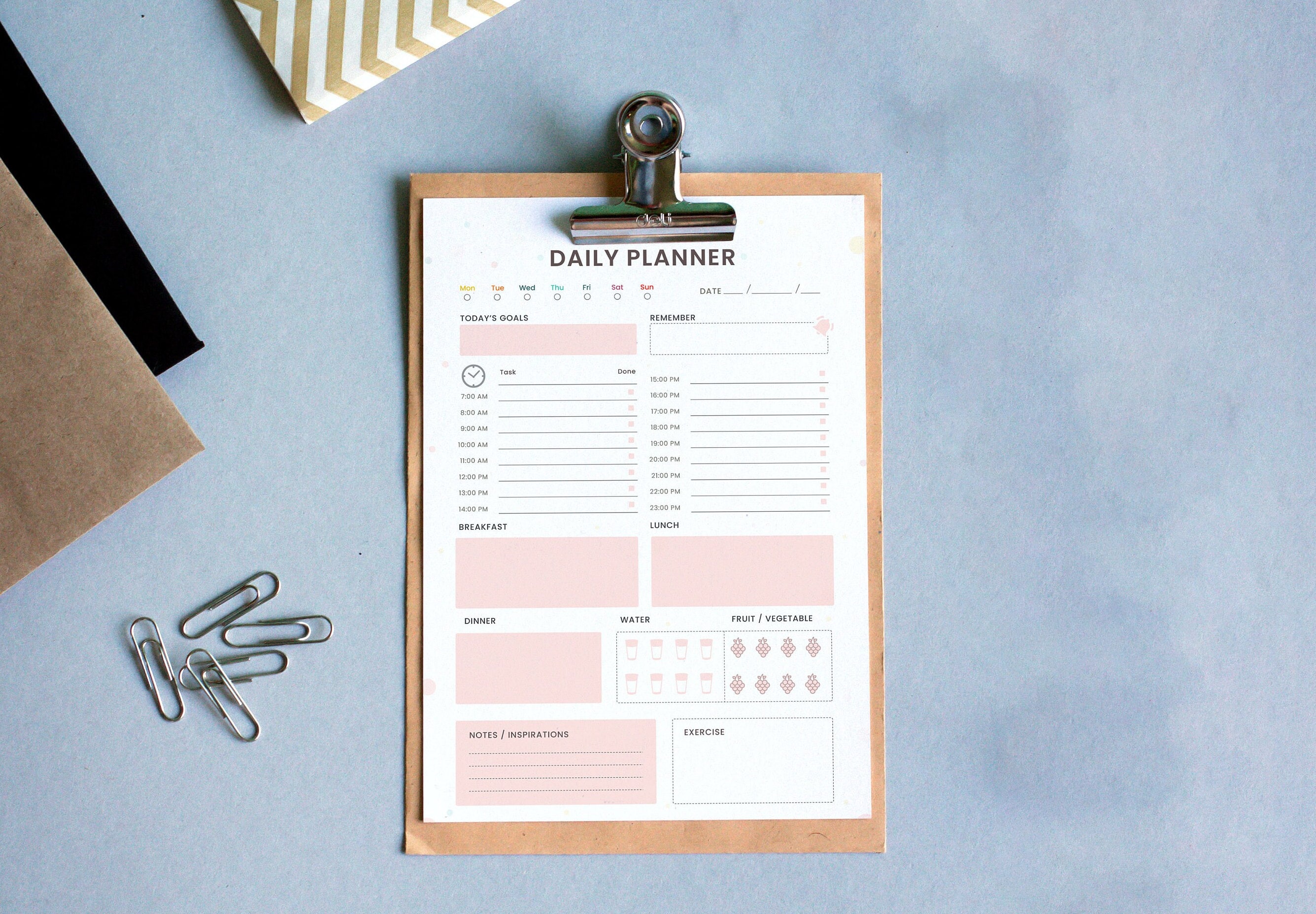 Daily Routine Time Table Chart, Printable - Etsy