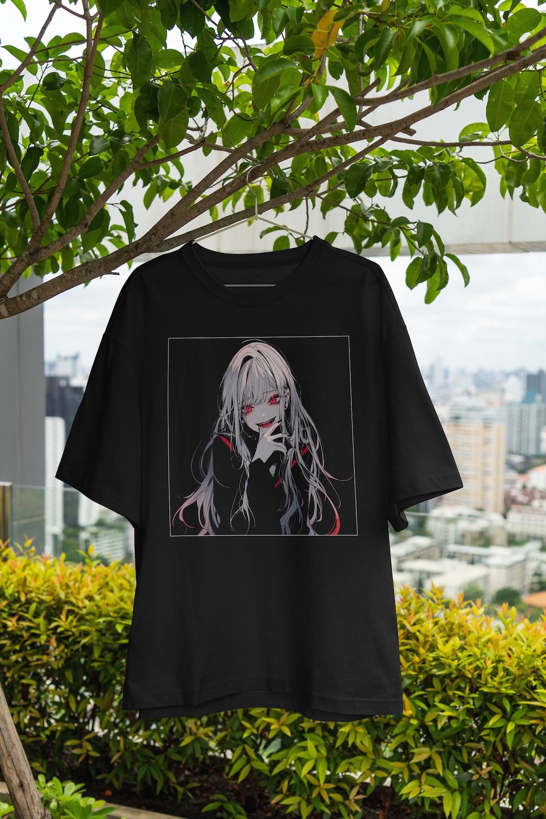 How Cute Alt/emo/punk Waifu Yandere School Girl Anime/manga T Shirt ...