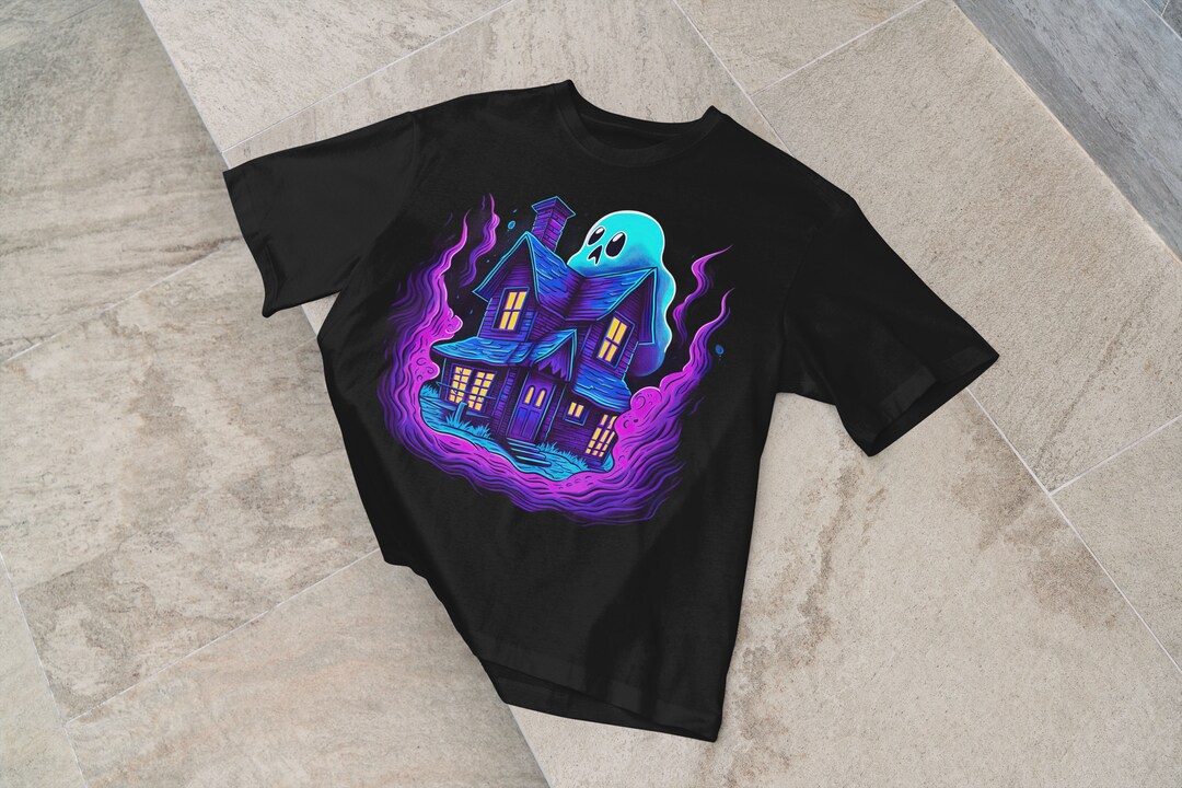 Spooky Season Neon Vaporwave Synthwave Halloween - Etsy