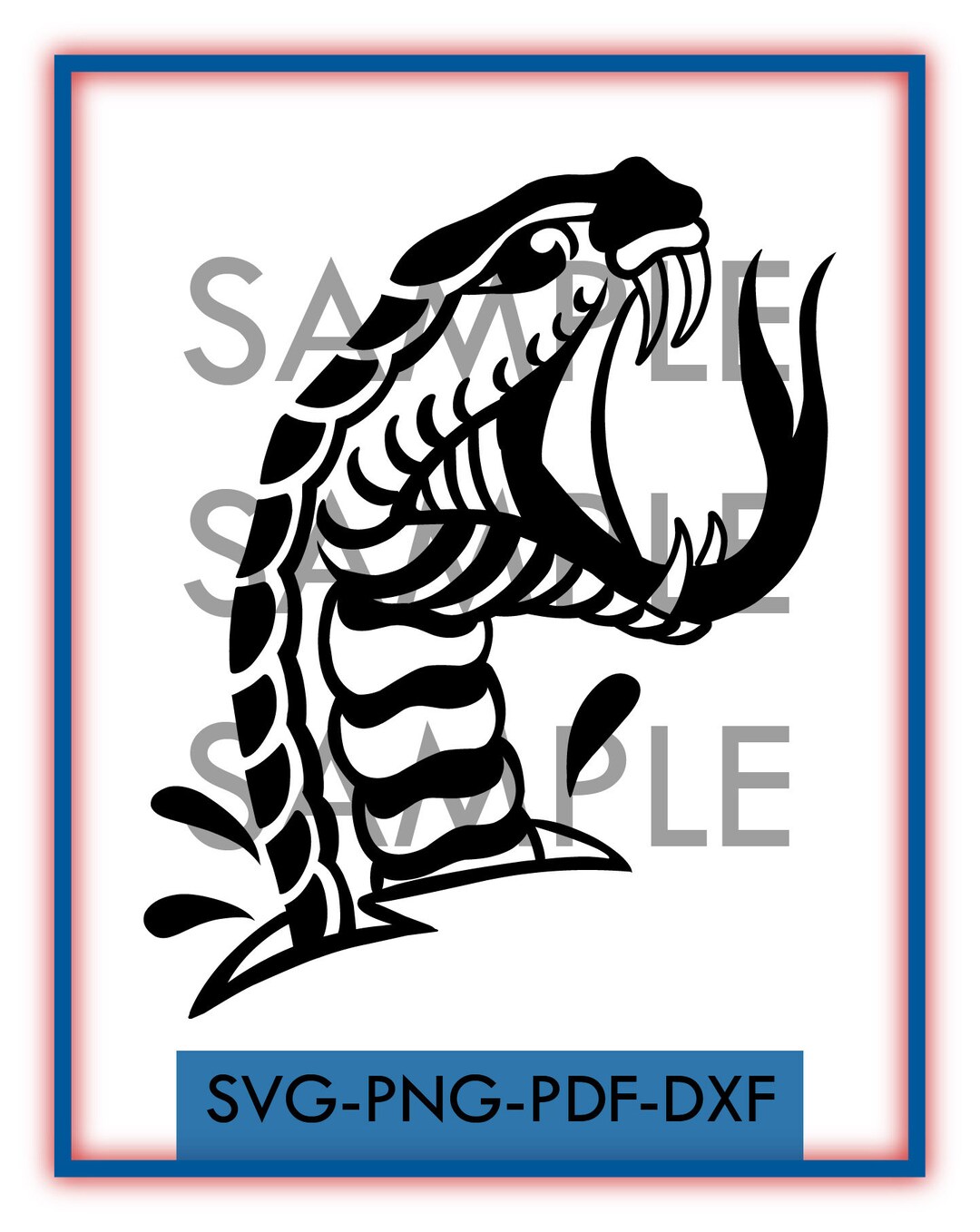 Traditional Tattoo Snake, Instant Download, Svg Png Dxf - Etsy