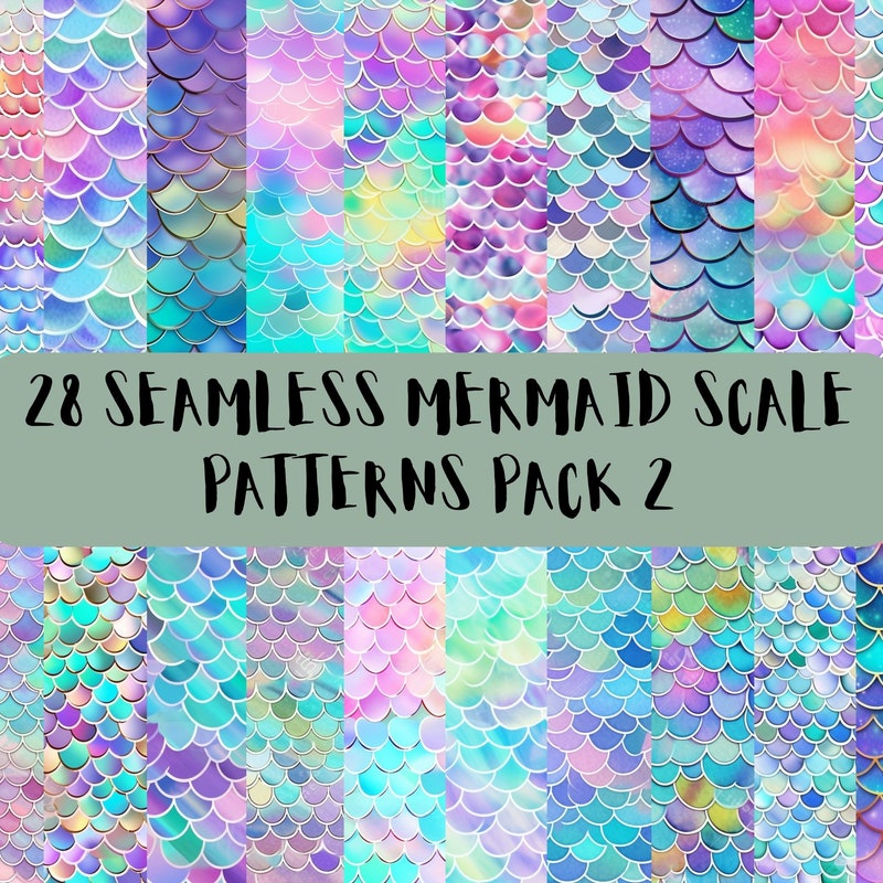 Mermaid Scales - Etsy